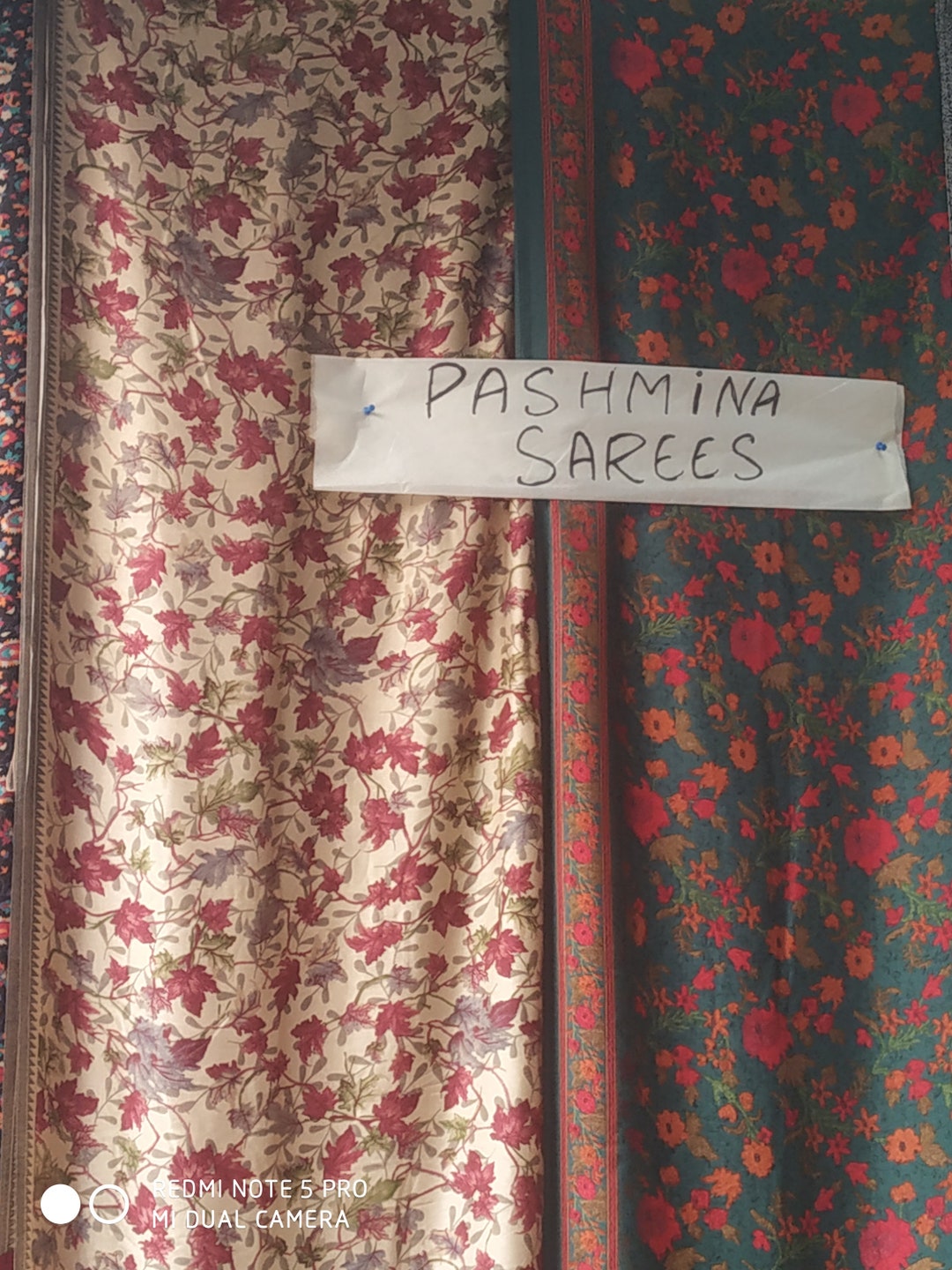 Pasmina Saree for Ladish Wear - Etsy