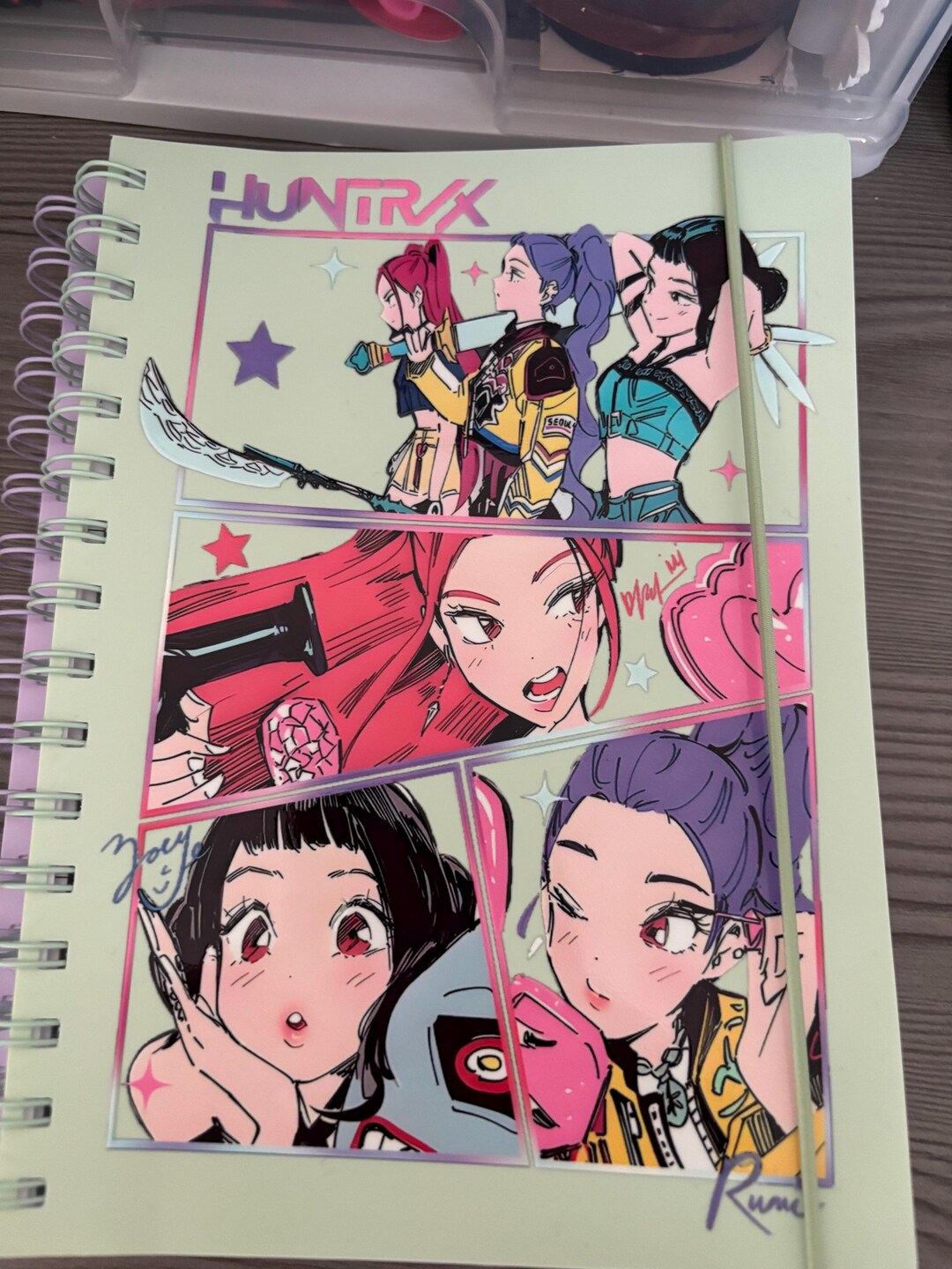 Huntrix Notebook - Etsy