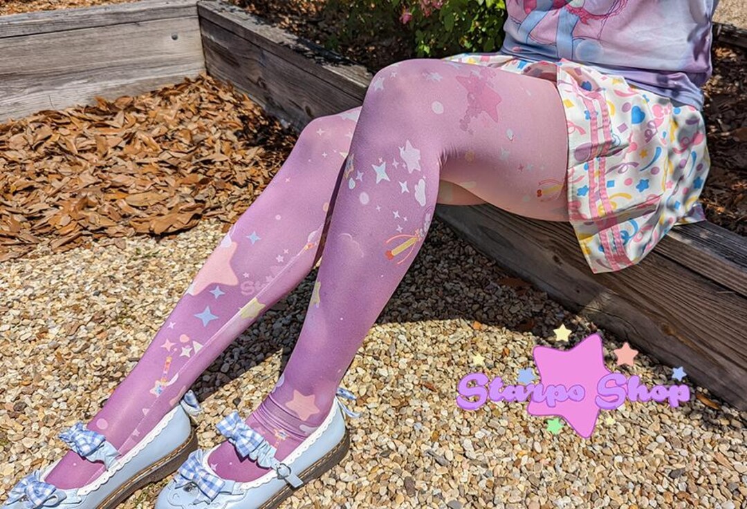 Always Be a Magical Girl Tights - Etsy