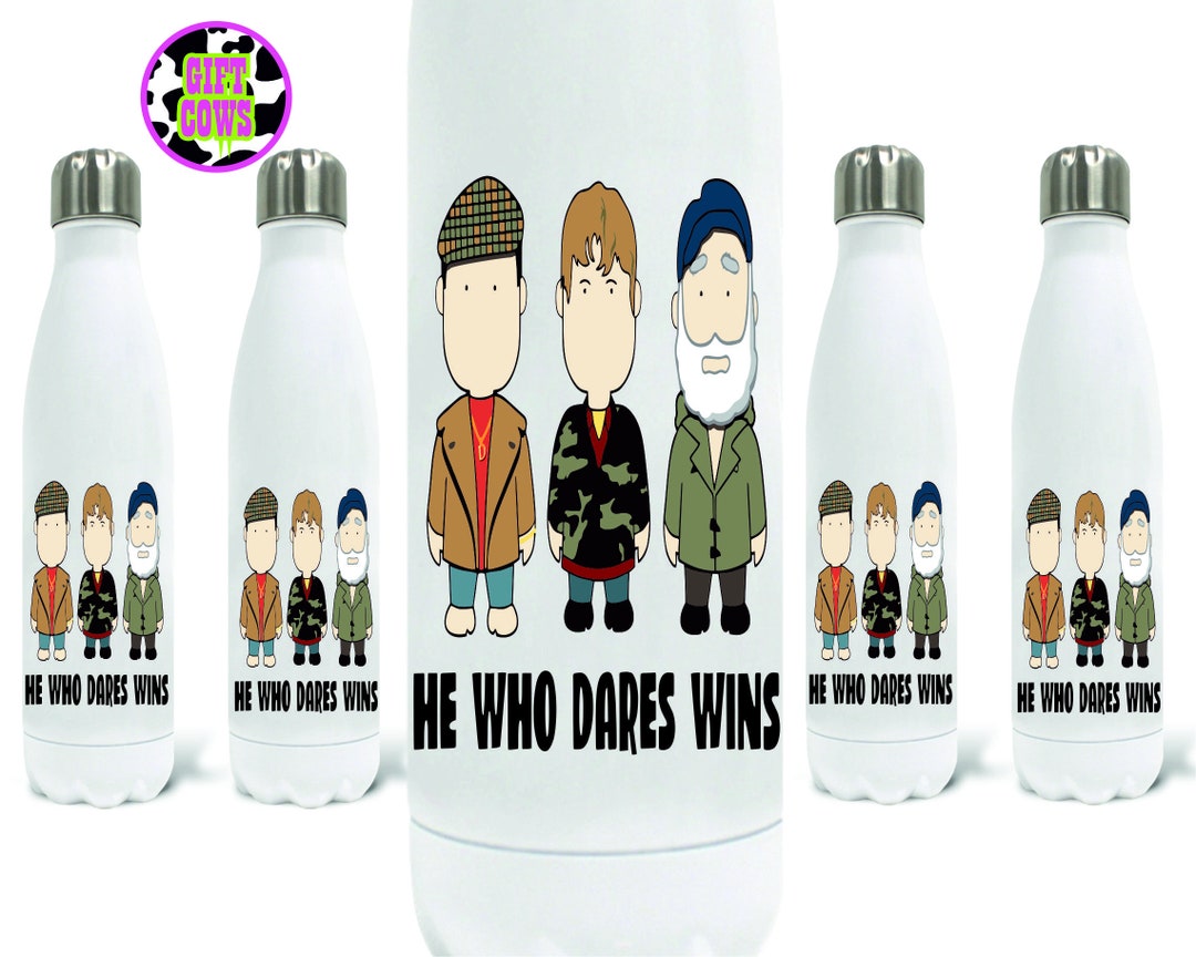 Only Fools and Horses 'who Dares Wins' 500ml Metal - Etsy