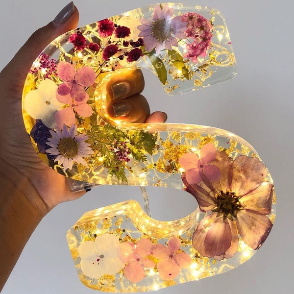 Resin Letters Light - Etsy