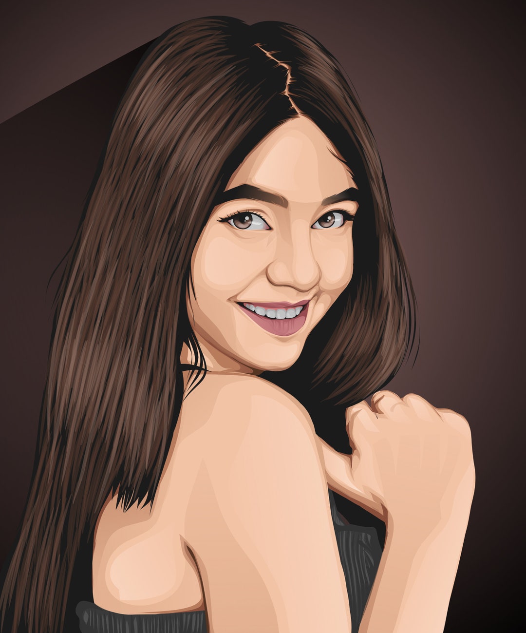 Custom Couple Portrait , Vector Art, Custom Family Portrait ...