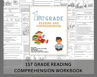 First Grade Reading Comprehension Worksheets Decodable Stories With ...