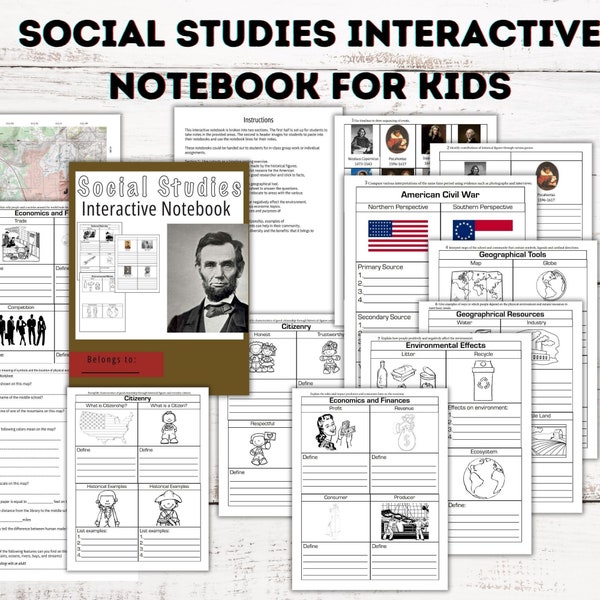 Social Studies - Etsy