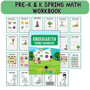 Printable Spring Learning Pack Spring Preschool Pack Learning ...