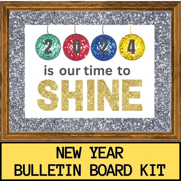 New Year Bulletin Boards - Etsy