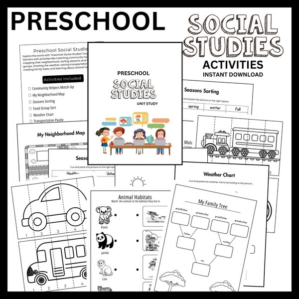 Social Studies - Etsy