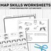 Kids Map Skills Worksheets Homeschool Map Geography Worksheet ...