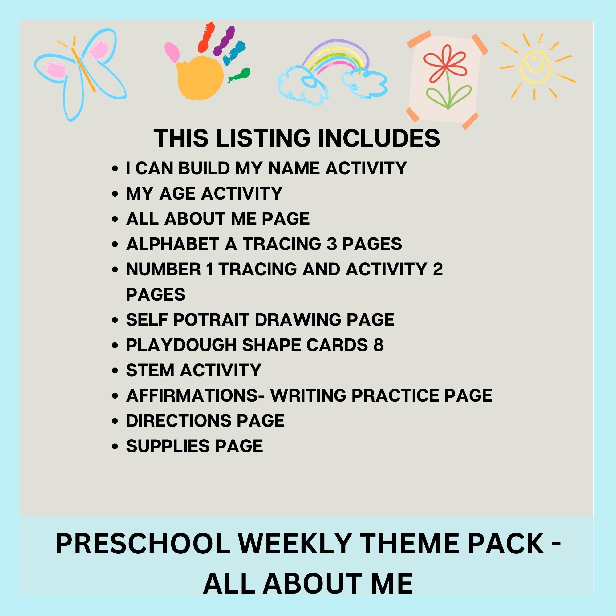 Preschool Curriculum Preschool Worksheets Homeschool Printables ...