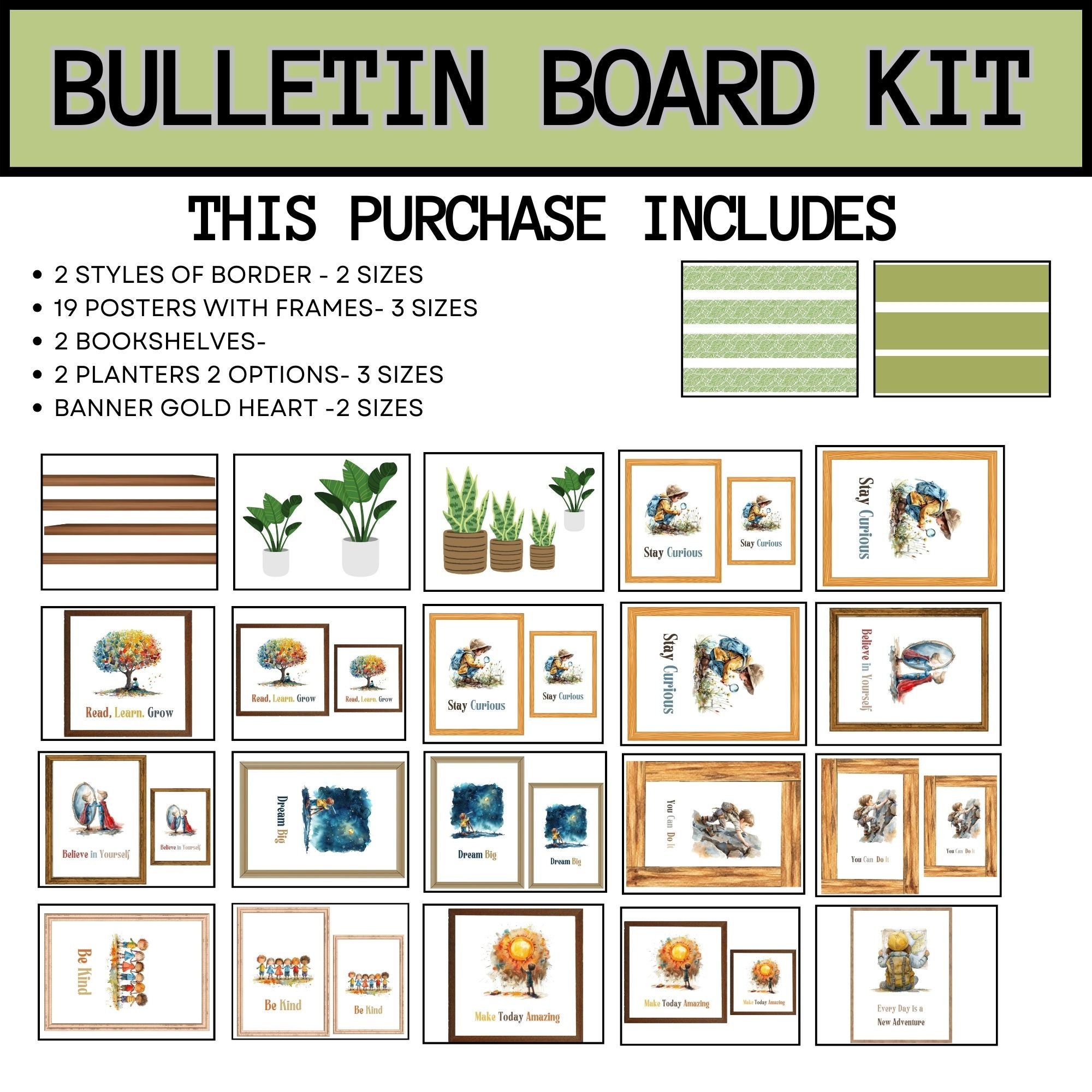 Motivational Bulletin Board Positive Bulletin Board Quotes Door Decor ...