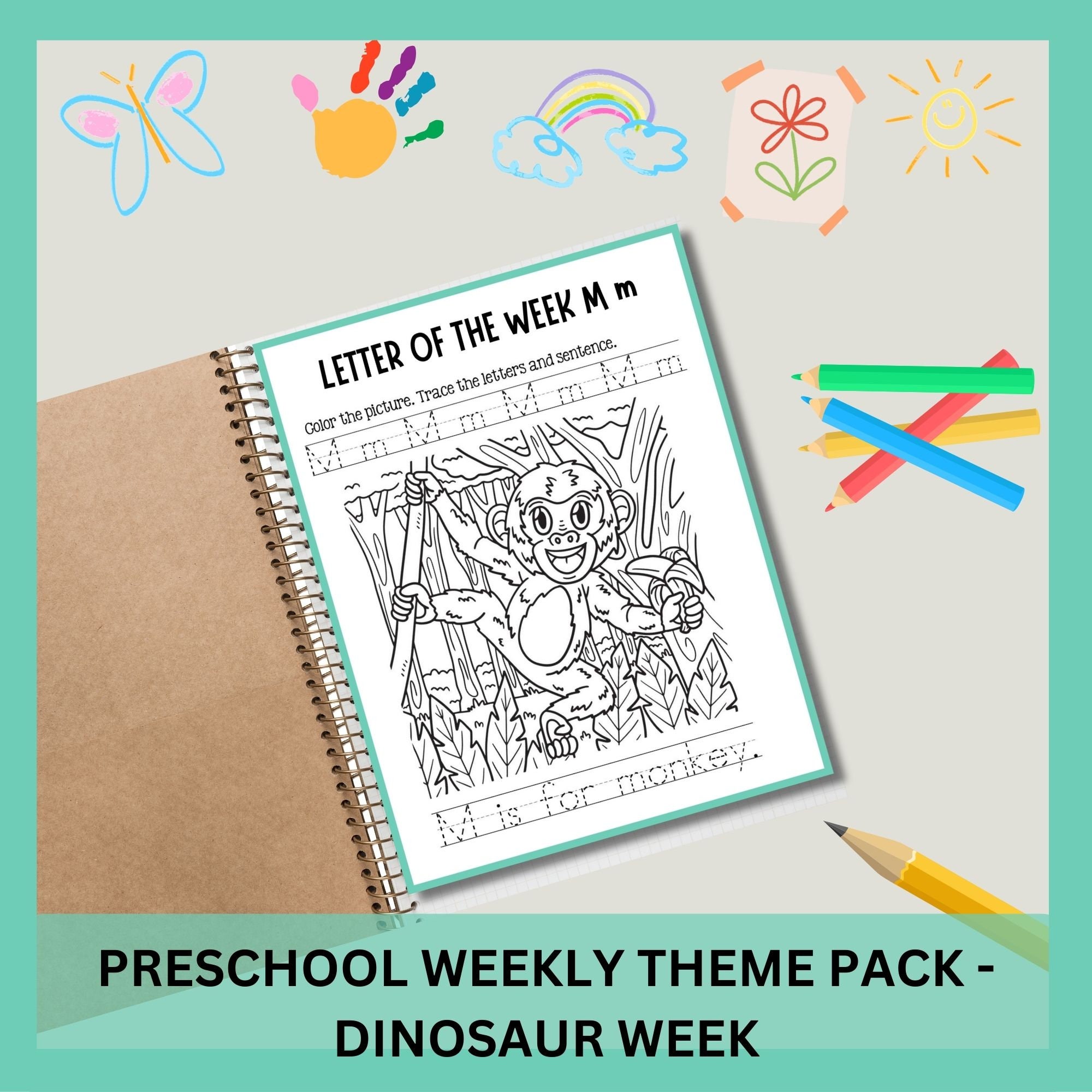 Dinosaurs Preschool Curriculum Preschool Worksheets Homeschool ...