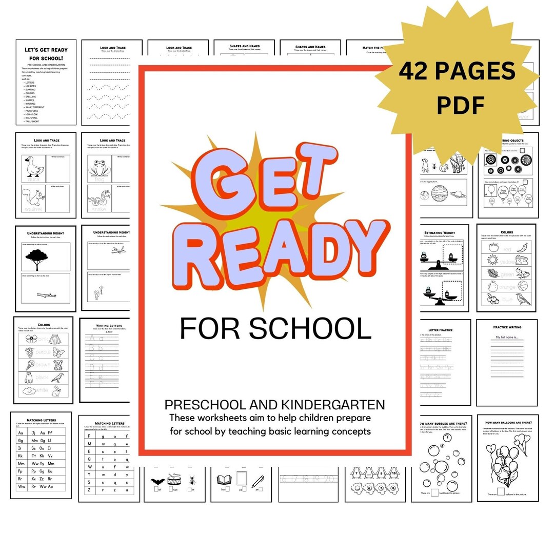 Preschool Curriculum Busy Book Preschool Worksheets Preschool ...