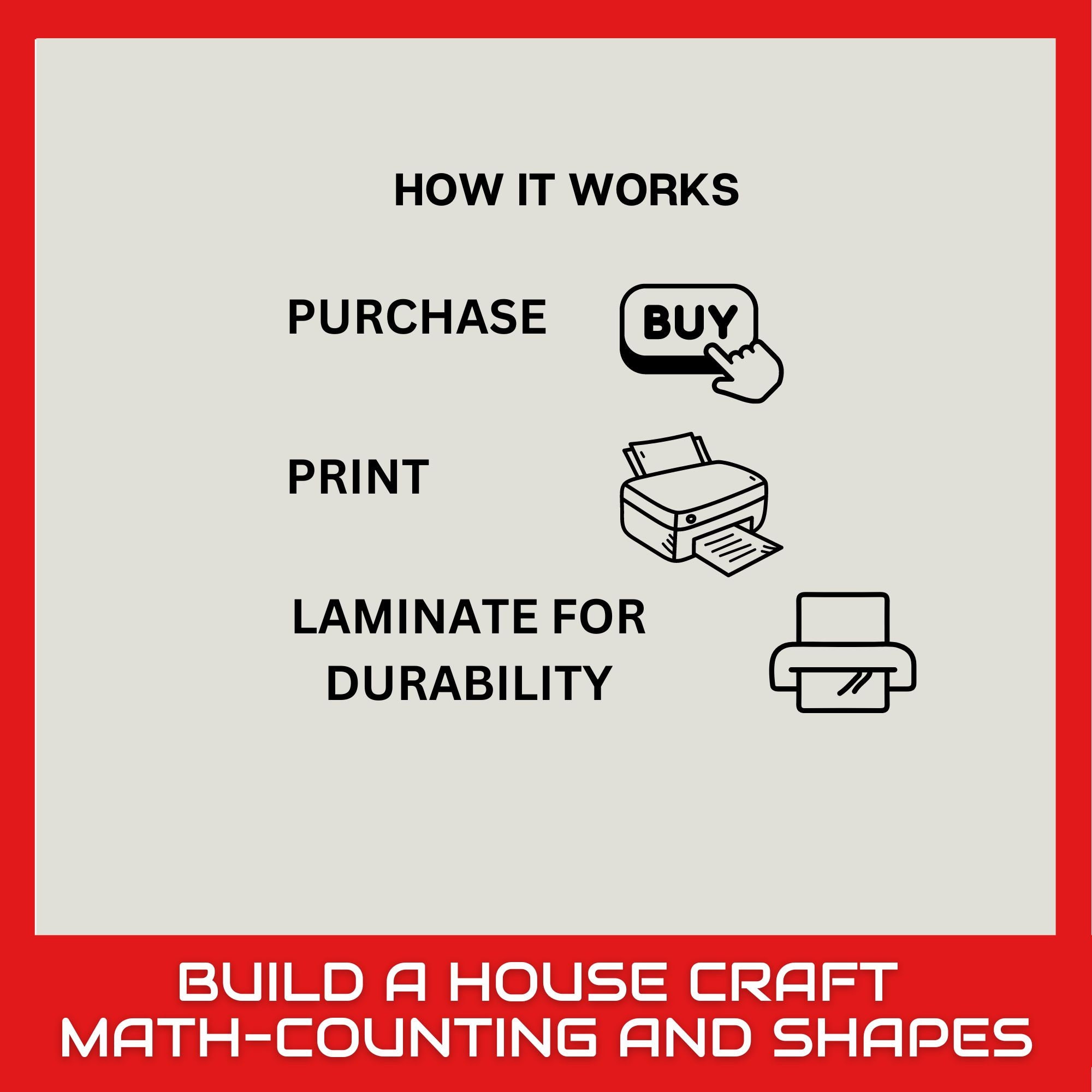 Math Count and Shapes Activity Printable Preschool Worksheets ...