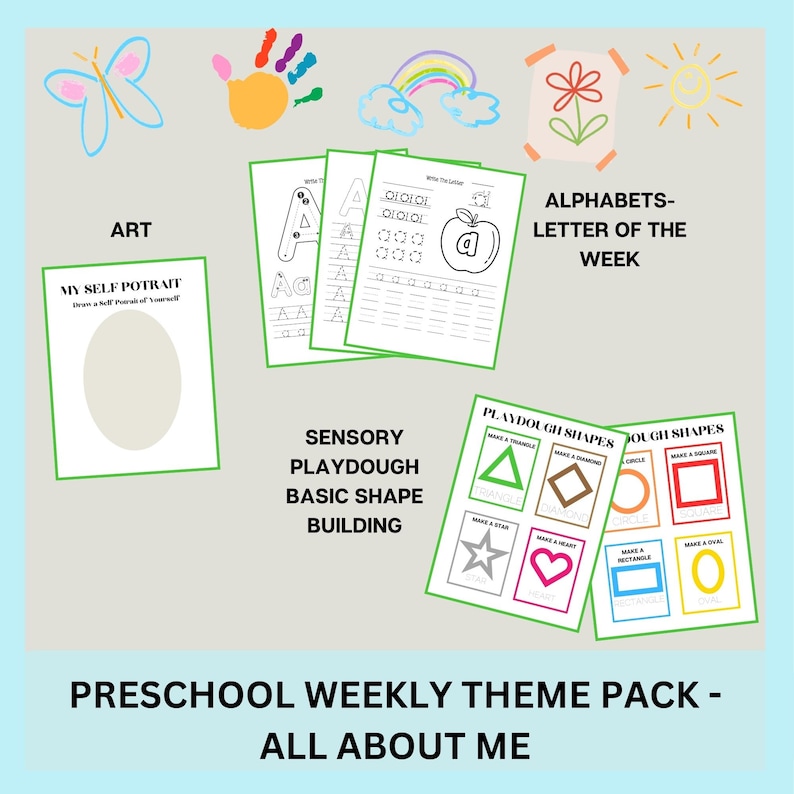 Preschool Curriculum Preschool Worksheets Homeschool Printables ...