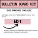 Valentines Bulletin Board Pastel Bulletin Board Editable Affirmation ...