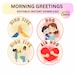Classroom Morning Greeting Display Pack Morning Greeting for Students ...