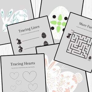 50 Easter Kids Activities Easter Printable Activity Printable Activity ...