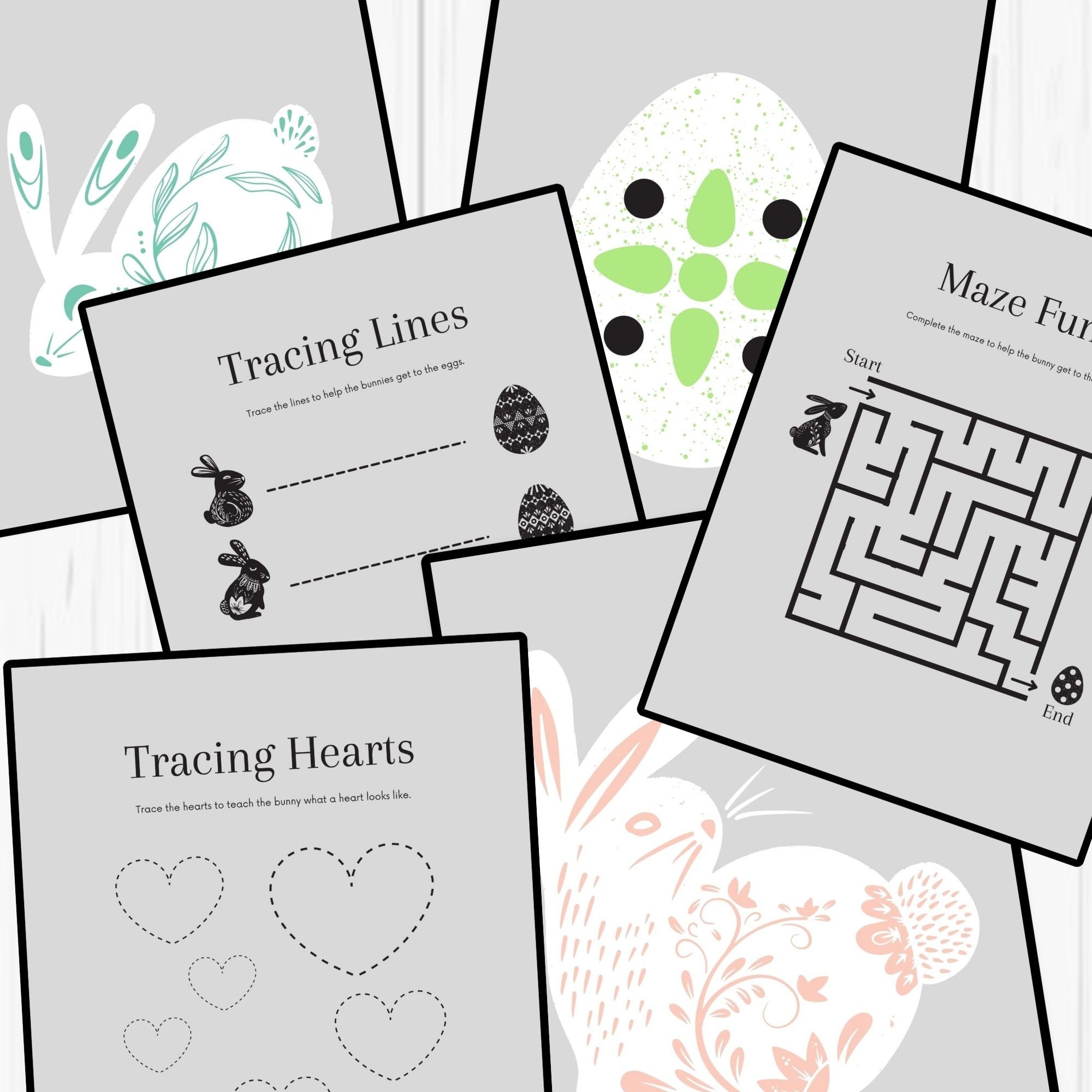 50 Easter Kids Activities Easter Printable Activity Printable - Etsy