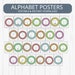 Alphabet Classroom Editable Posters Canva Classroom Decor Pdfs Editable ...