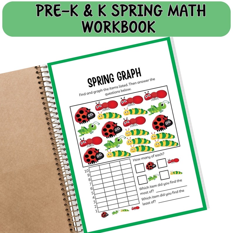 Printable Spring Learning Pack Spring Preschool Pack Learning ...