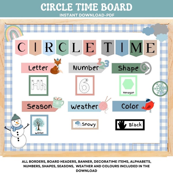 Circle Time - Etsy Canada