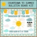 Summer Bulletin Board Kit End of the Year Bulletin Board Countdown to ...