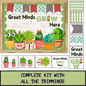 Classroom Decor Growth Mindset Bulletin Board Kit DIY Bulletin Board ...