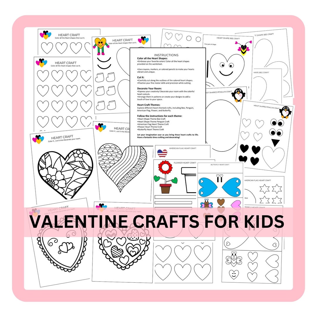 Valentines Crafts Valentines Craft for Kids Valentines Preschool Craft ...