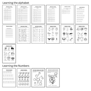 Preschool Curriculum Busy Book Preschool Worksheets Preschool ...