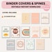 Classroom Binder Covers and Spines Editable Modern Boho Teacher ...