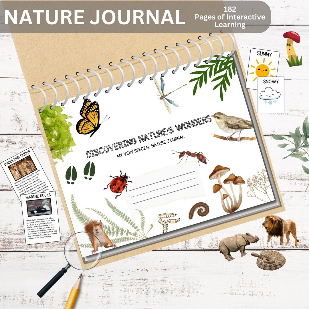 Nature Journal Mega Bundle Homeschool Learning Materials Charlotte ...