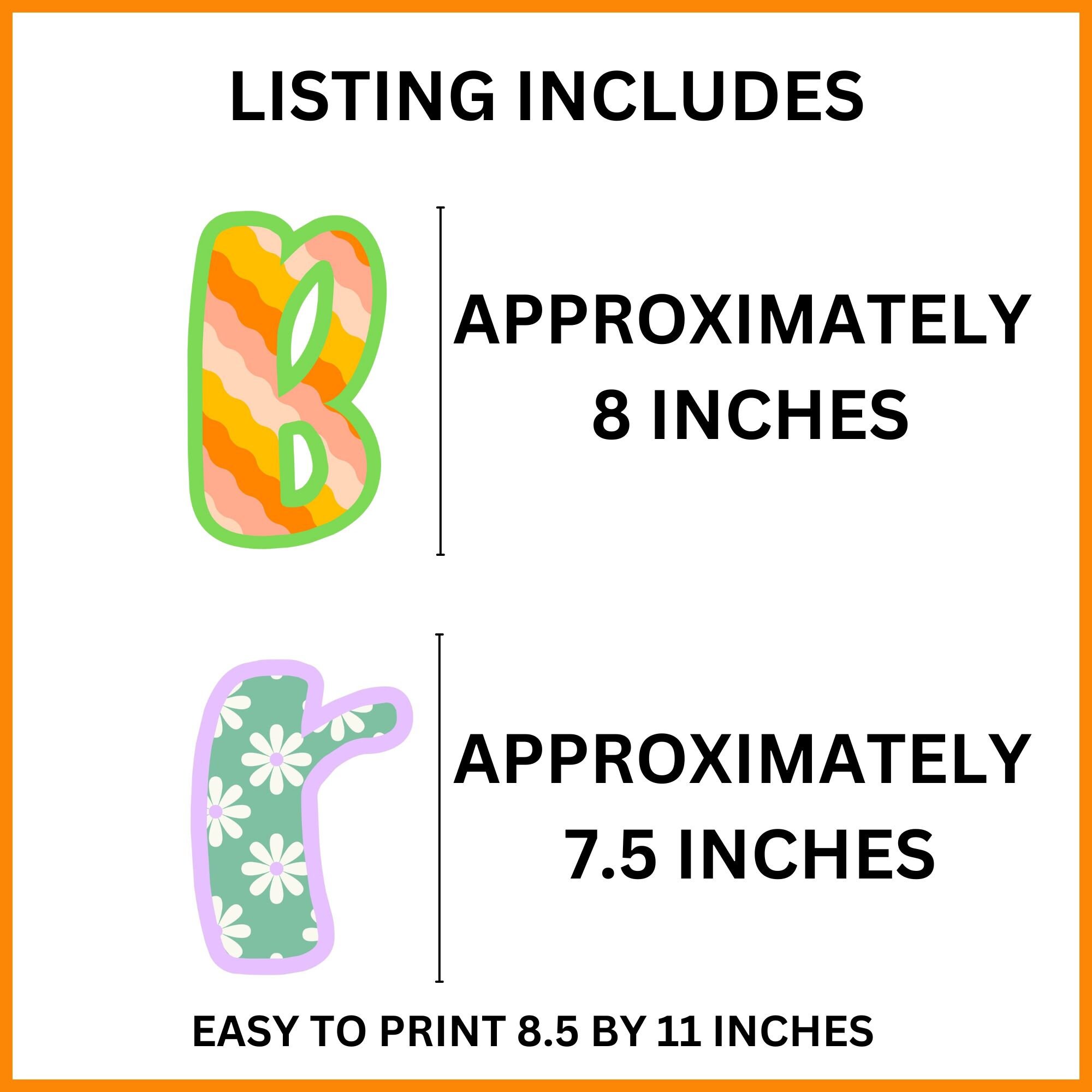 Bulletin Board Letters Retro Bulletin Board Letters Boho Bulletin Board ...