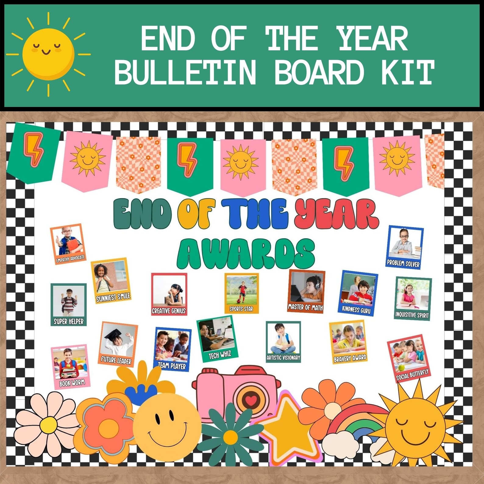 Summer Bulletin Board Kit End of the Year Bulletin Board Classroom ...