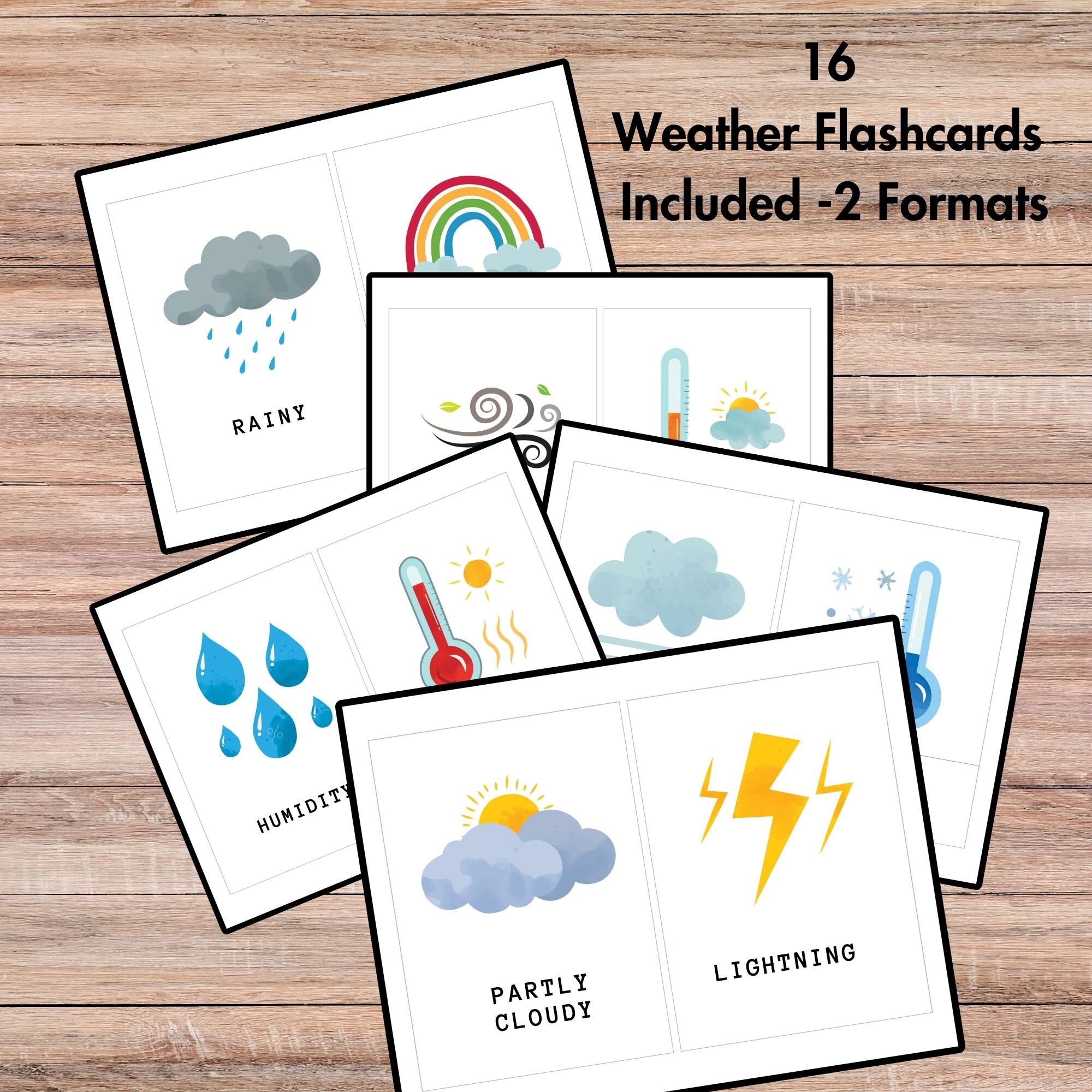 Weather and Seasons Unit Study Homeschool Learning Materials ...