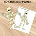 Human Skeleton Anatomy Busy Book Skeleton Study Printable Kids Learning ...