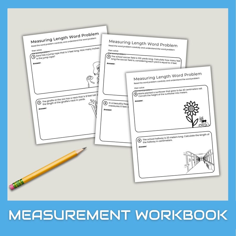 Learning to Measure 2nd Grade Math Task Cards Worksheets Homeschool ...
