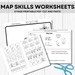 Kids Map Skills Worksheets Homeschool Map Geography Worksheet ...