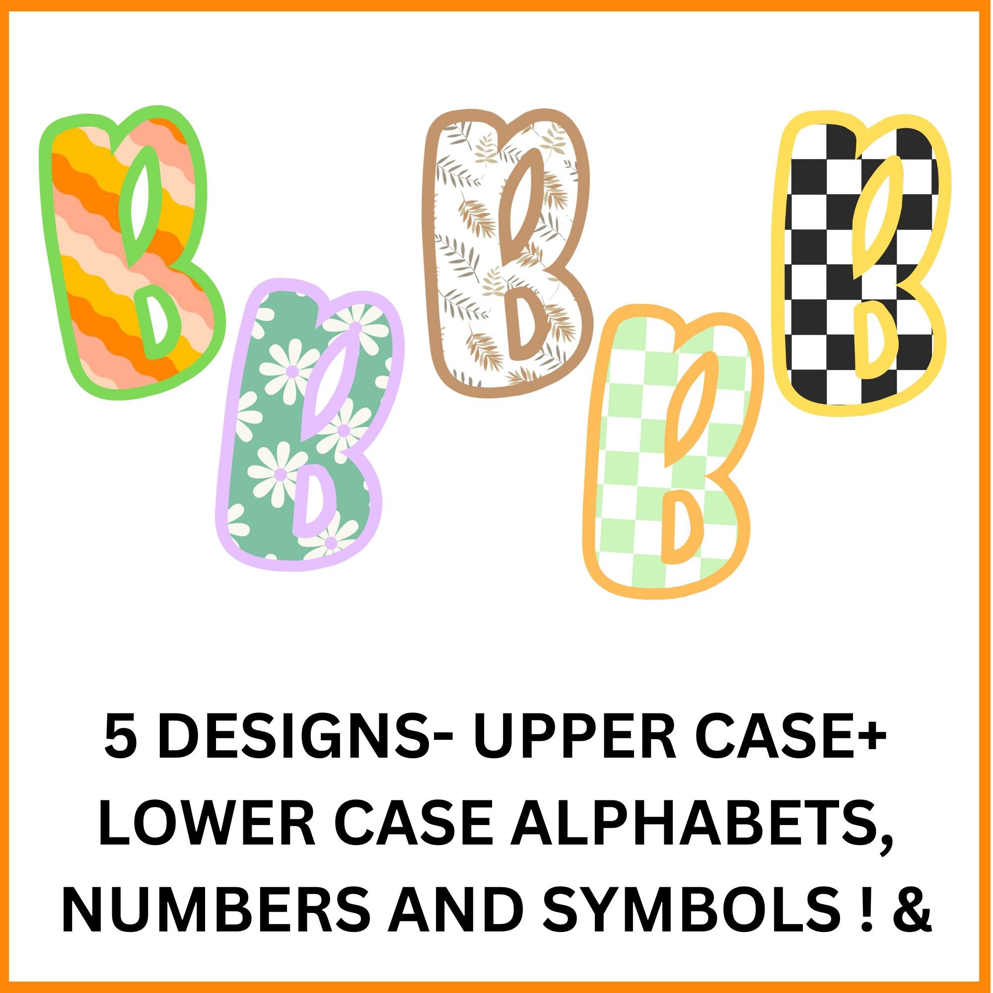 Bulletin Board Letters Retro Bulletin Board Letters Boho Bulletin Board ...