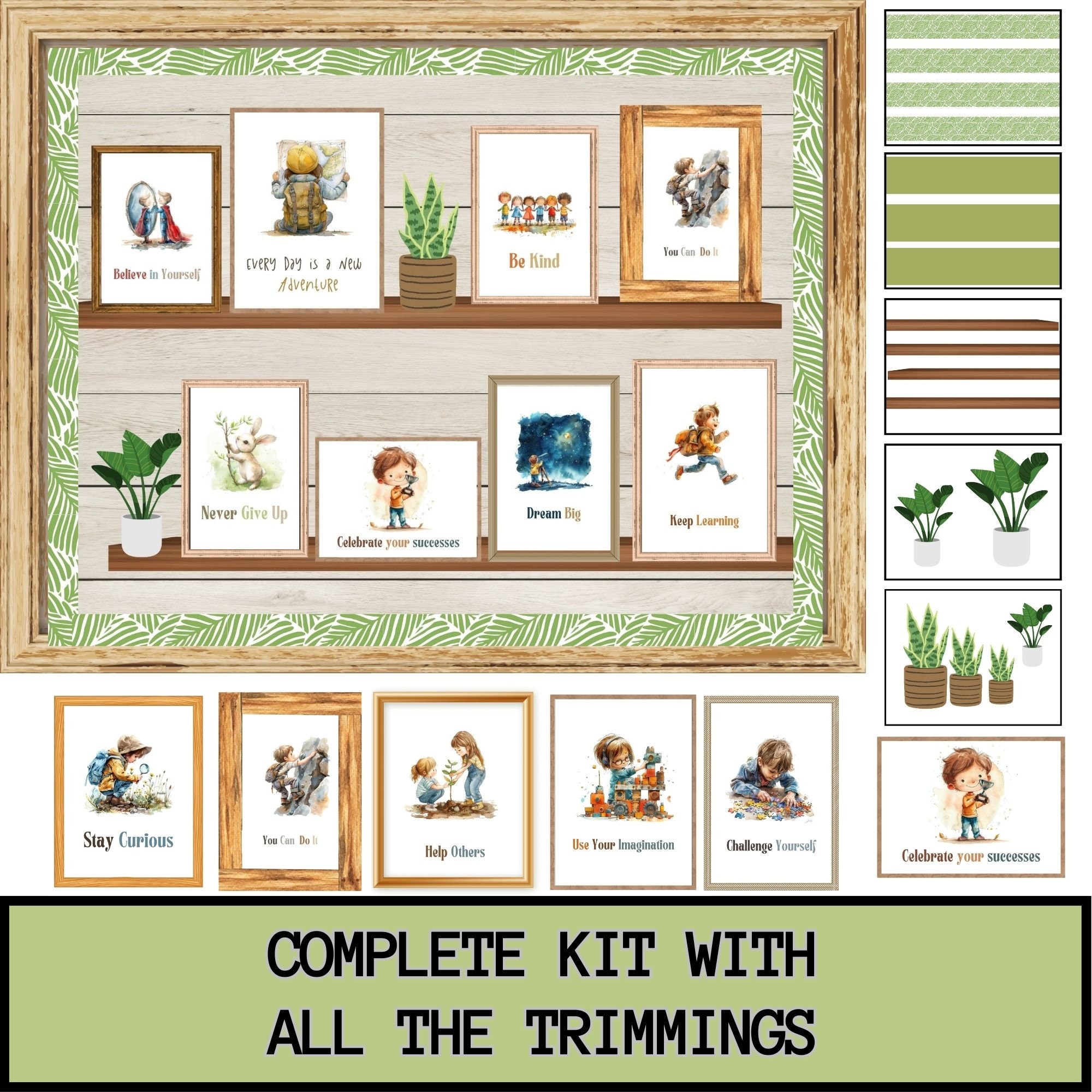 Motivational Bulletin Board Positive Bulletin Board Quotes Door Decor ...