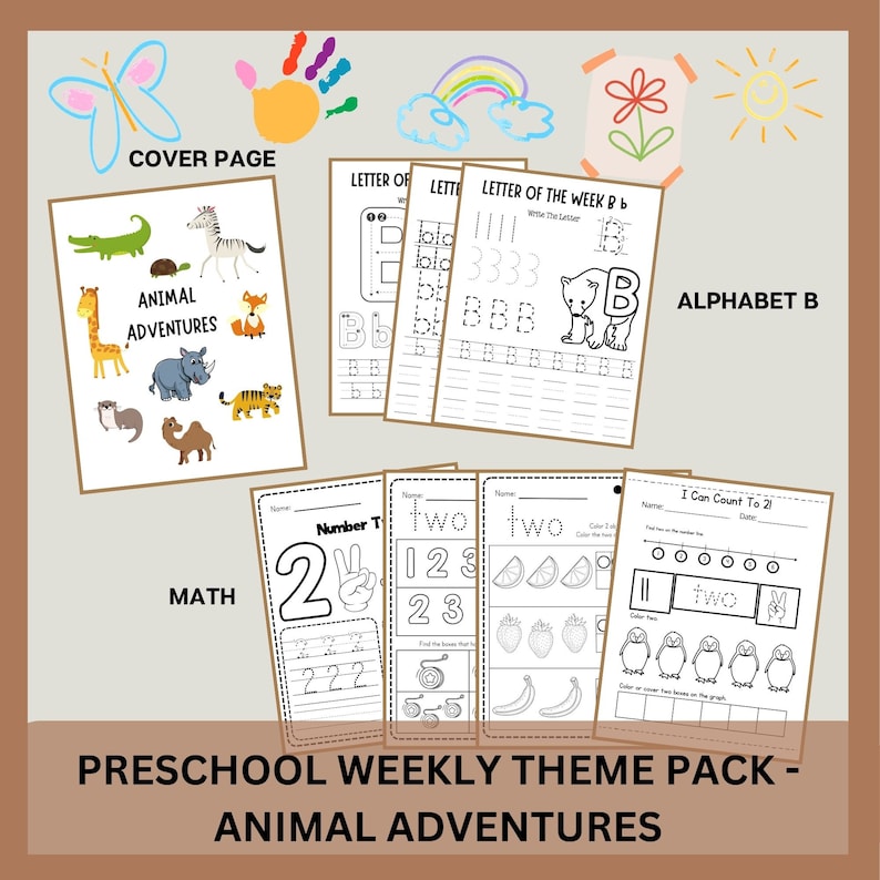 Preschool Curriculum Preschool Worksheets Homeschool Printables ...