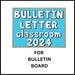 3D Printable Bulletin Board Letters Classroom Decor Bulletin Board ...
