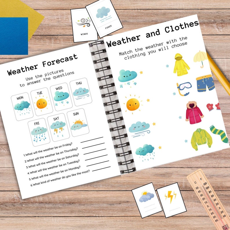 Weather and Seasons Unit Study Homeschool Learning Materials ...