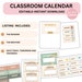 Classroom Calendar Display Weather Station Season Station Printable ...
