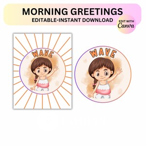 Classroom Morning Greeting Display Pack Morning Greeting for Students ...