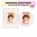 Classroom Morning Greeting Display Pack Morning Greeting for Students ...