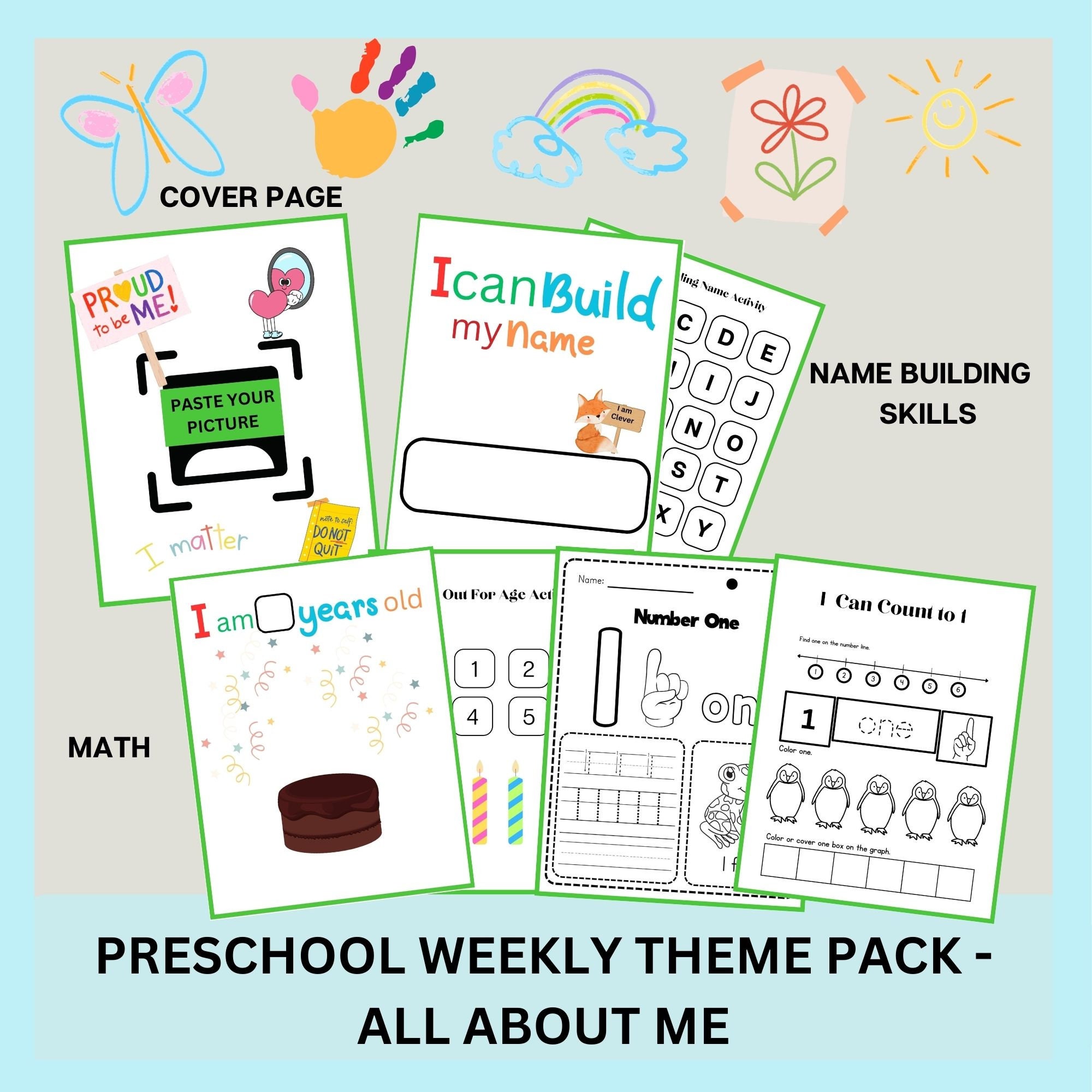 Preschool Curriculum Preschool Worksheets Homeschool Printables ...
