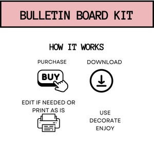 Valentines Bulletin Board Pastel Bulletin Board Editable Affirmation ...