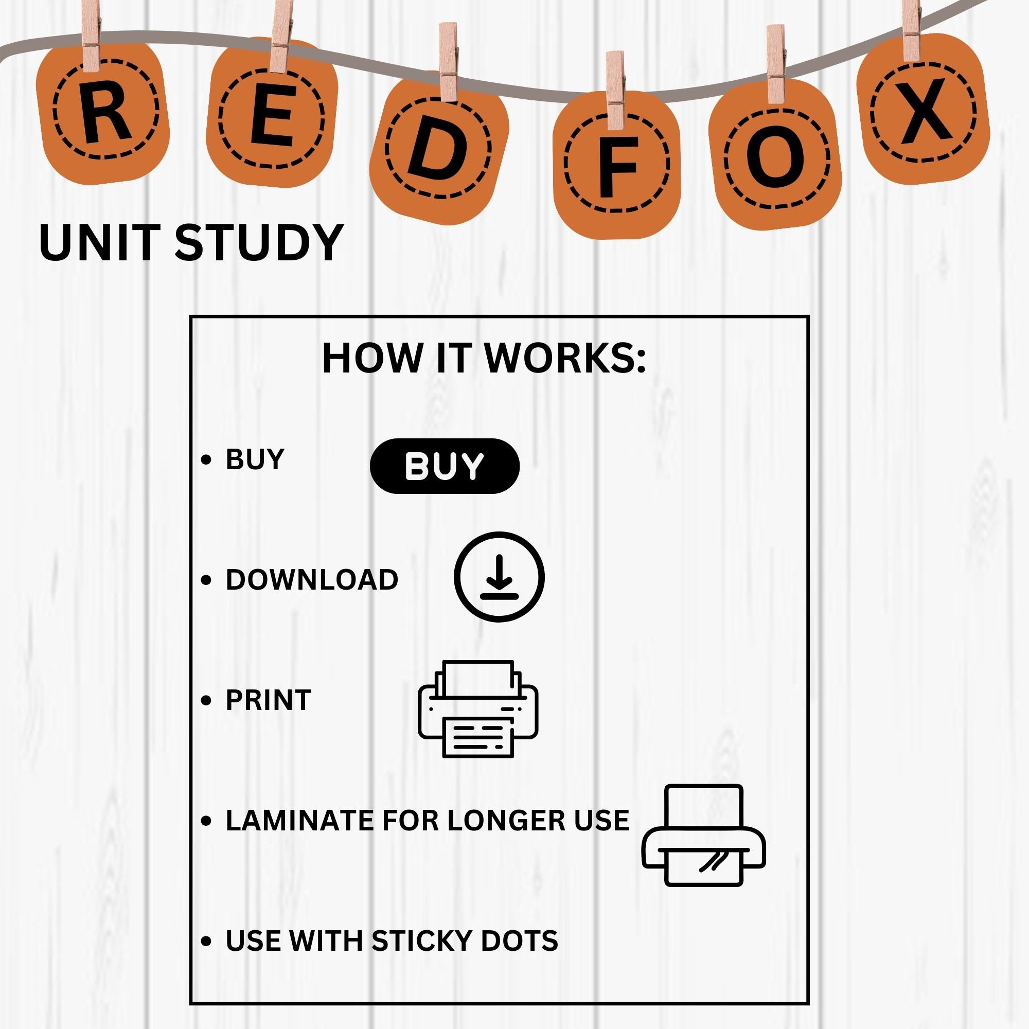Red Fox Unit Study Homeschool Fall Activities Red Fox Anatomy & Life ...