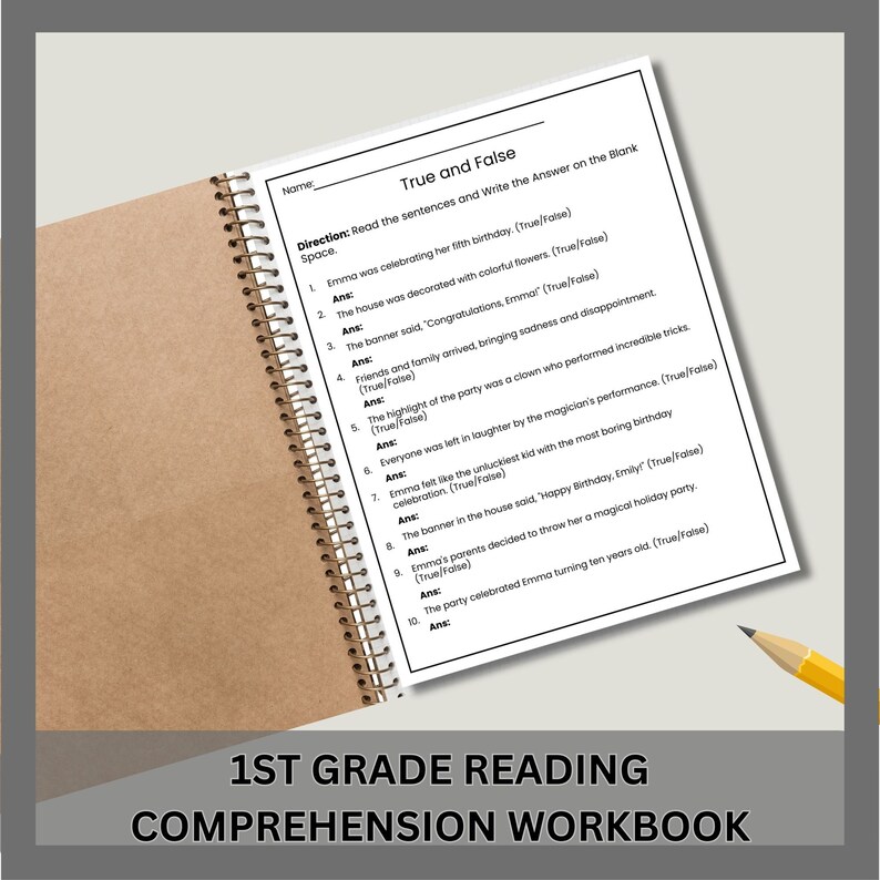 First Grade Reading Comprehension Worksheets Decodable Stories With ...