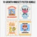 Retro Motivational Posters Groovy Classroom Decor Growth Mindset ...